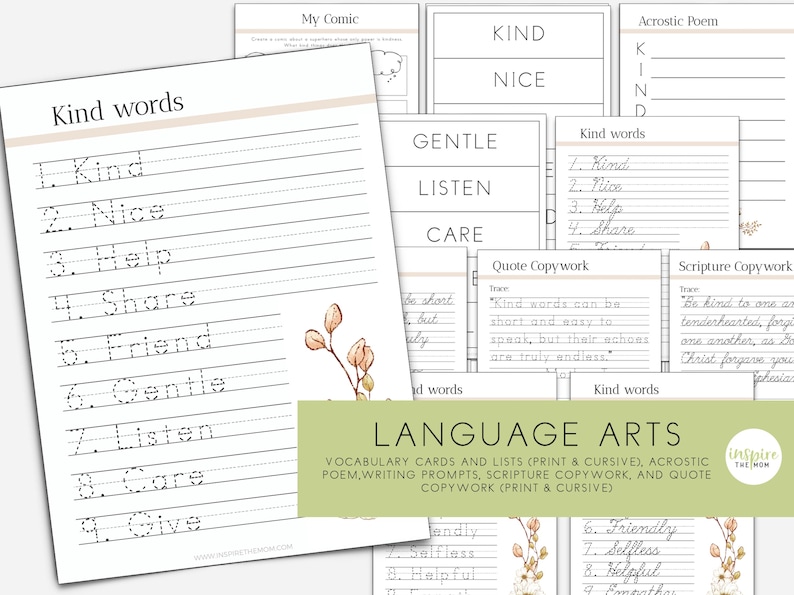 Kindness Character Trait Unit Study for Kids | Prek–4th Grade ...