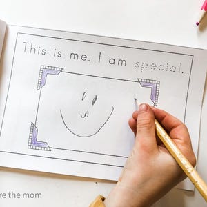 God Made Me Special | Christian Emergent Reader Printable | Half Page ...