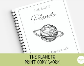 Ocean Animals Print Copywork, Ocean Animal Facts, Print Handwriting ...