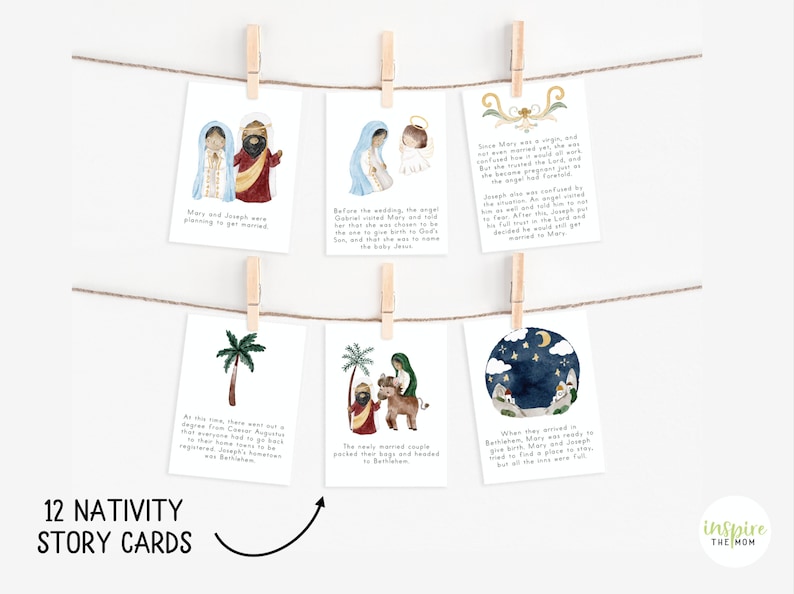 Nativity Unit Study, Nativity Activities, Prek-4th Grade, Christmas ...