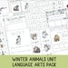 Animal Alphabet, Print Handwriting, Practice Pages, A-Z, Homeschool ...