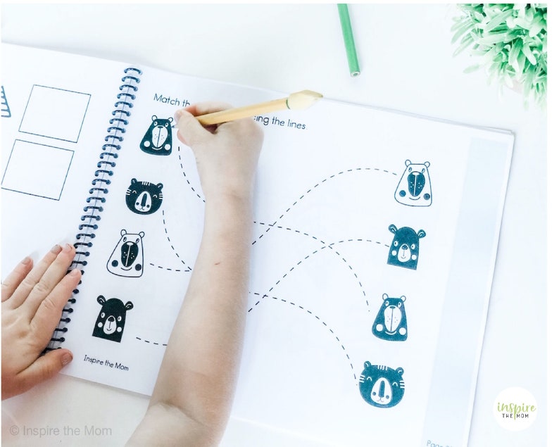 Preschool Prewriting Book 2 Prewriting Activities Prewriting - Etsy