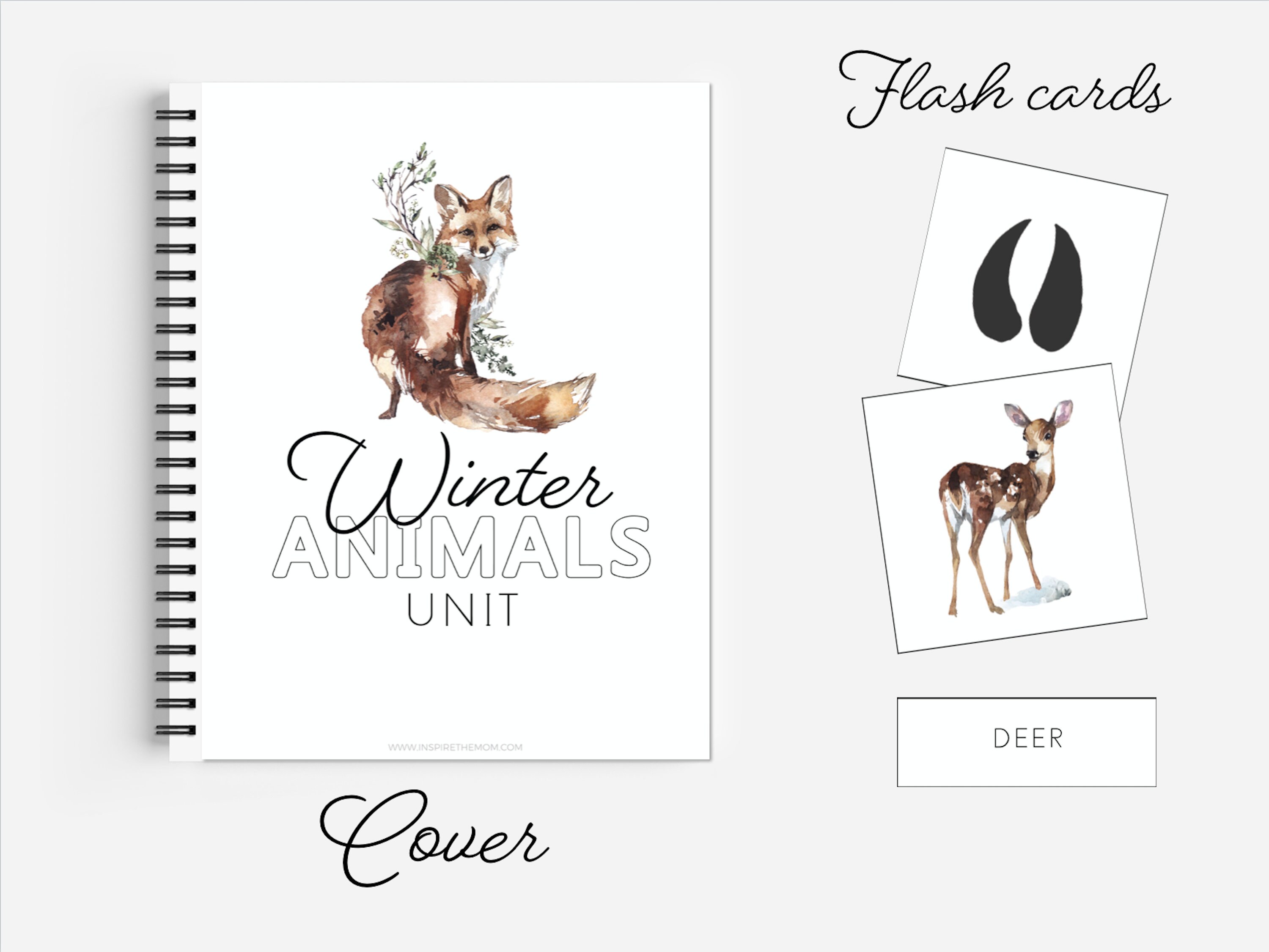 Winter Animals Unit Study for Kids | Prek–2nd Nature Activities ...