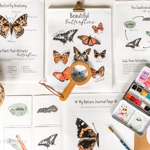 Spring Nature Journal for Kids, Nature Study, Science Curriculum ...