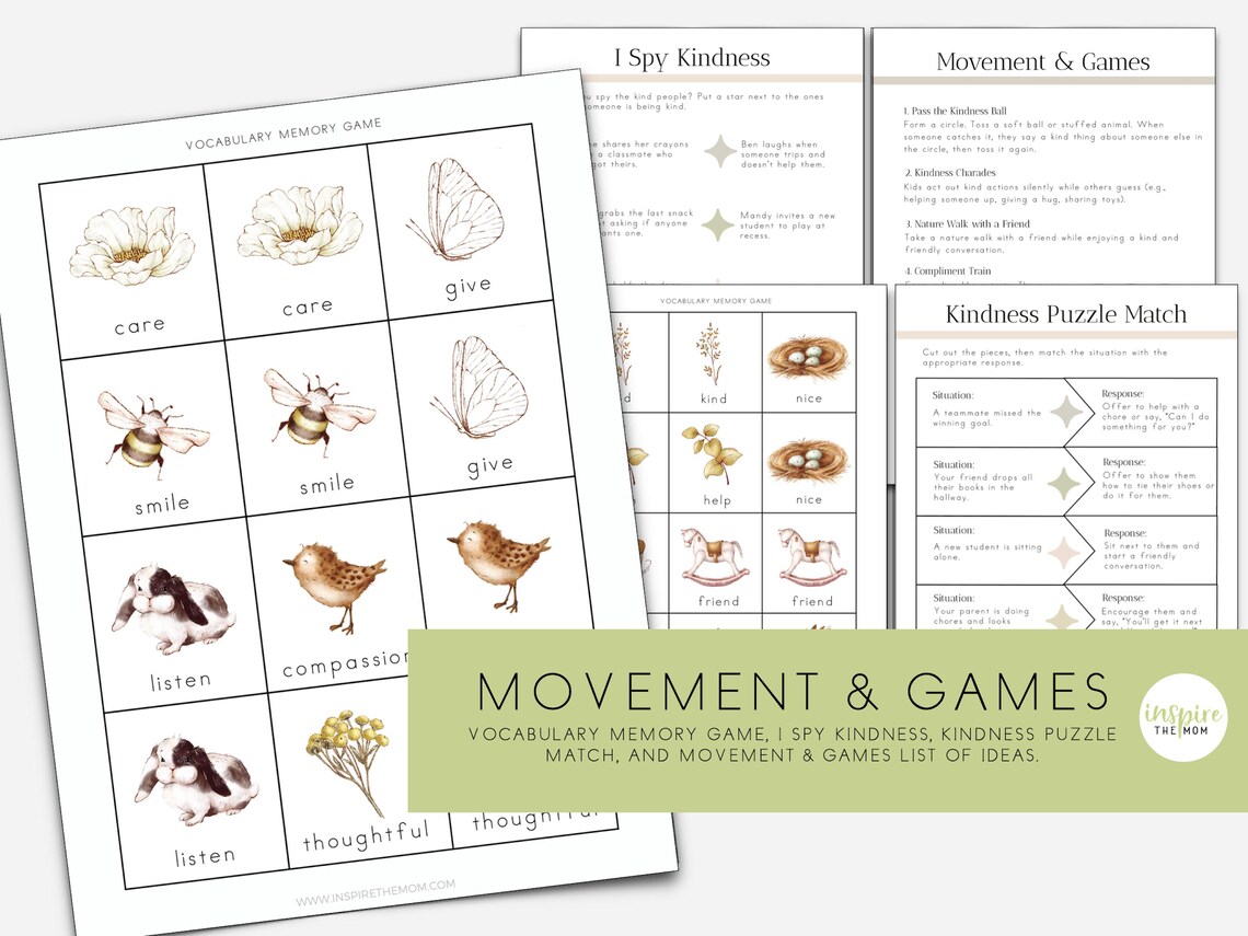 Kindness Character Trait Unit Study for Kids | Prek–4th Grade ...