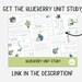 Blueberry Craft Template, Fingerprint Craft, Preschool Craft ...
