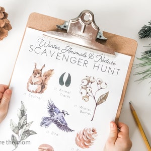 Winter Animals Unit, Nature Study, Homeschool Printable, Prek - 2nd ...