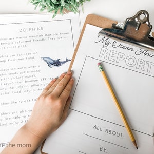 Ocean Animals Unit BUNDLE, Nature Study, Math, Language Arts ...