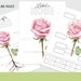 Parts of a Rose Pack Rose Anatomy Science Language Arts - Etsy