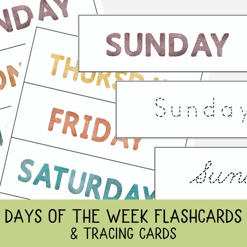 Days of the Week Calendar Activity Ordering Sequencing - Etsy