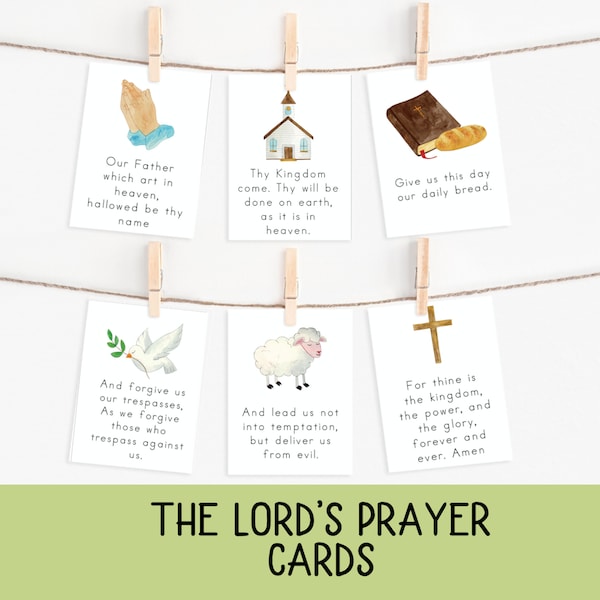 Lords Prayer Sign - Etsy
