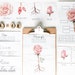 Parts of a Rose Pack, Rose Anatomy, Science, Language Arts, Handwriting ...