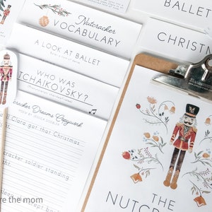Nutcracker Unit Study, Nutcracker Activities, Prek-4th Grade, Christmas ...