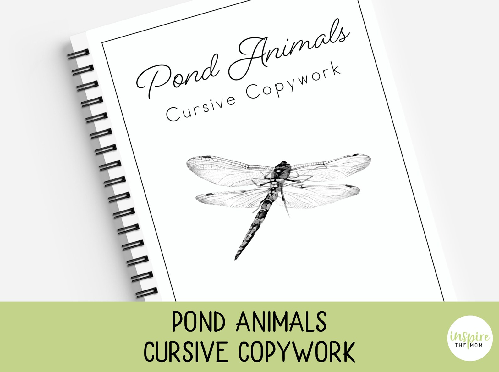 Pond Animals, Cursive Copywork, Pond Animal Facts, Cursive Handwriting ...