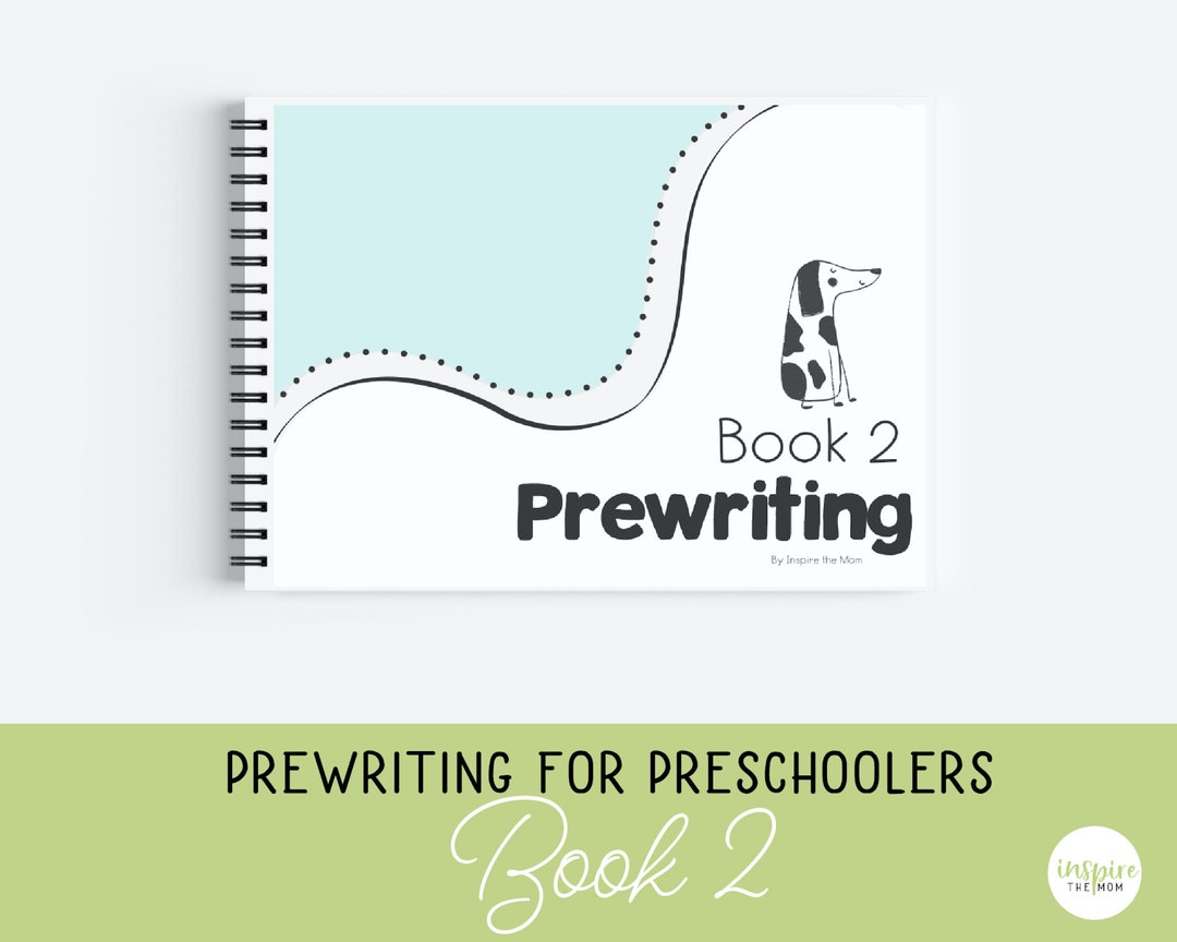Preschool Prewriting Book 2, Prewriting Activities, Prewriting Practice ...