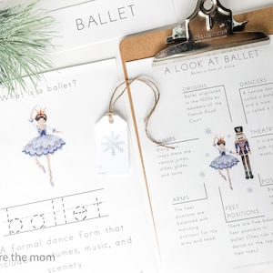 Nutcracker Unit Study, Nutcracker Activities, Prek-4th Grade, Christmas ...