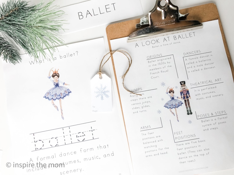 Nutcracker Unit Study Nutcracker Activities Prek-4th Grade - Etsy