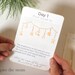 24 Nativity Christmas Advent Cards, With Scripture References, Advent ...
