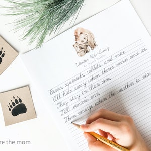 Winter Animals Unit Bundle, Nature Study, Math, Language Arts and ...