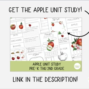 Parts of an Apple Craft, Apple Template, Apple Craft, Apple Activity ...