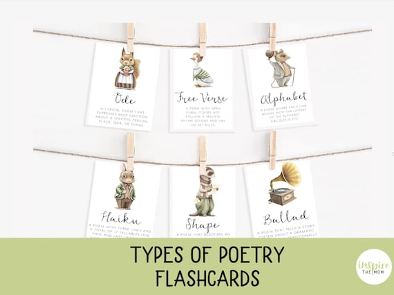 Types Of Poetry For Kids