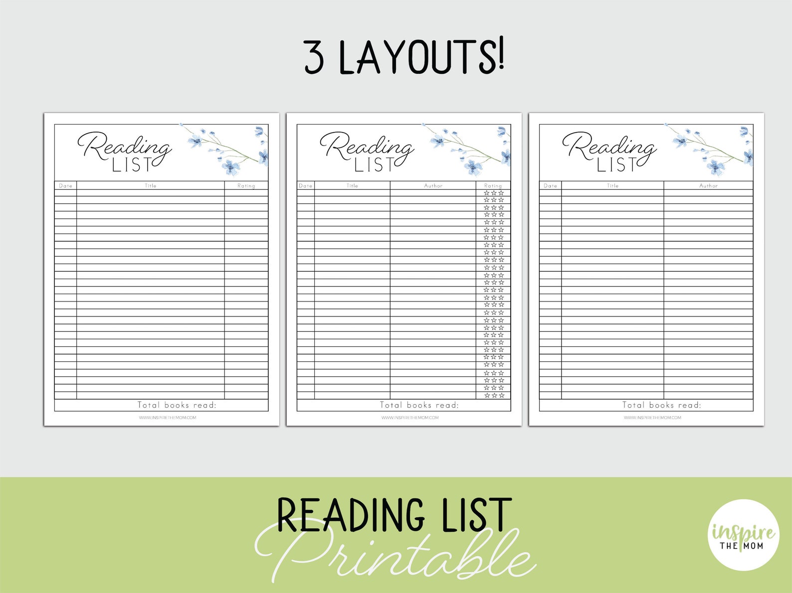 Reading List, Reading Record Tracking Sheet, Homeschool Printable ...