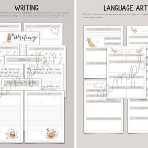 Fourth Grade Morning Menu Pages, Morning Time Basket, Elementary, 4th ...