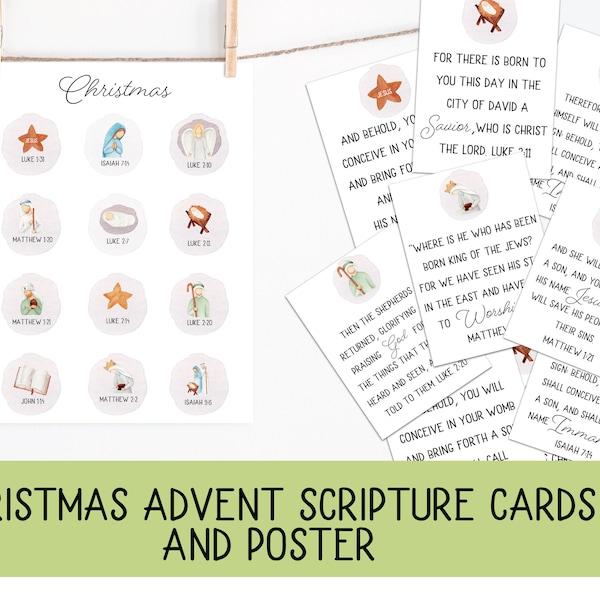 Nativity Advent - Etsy