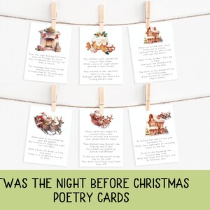Twas the Night Before Christmas, Poetry-based Unit, Christmas Poem ...