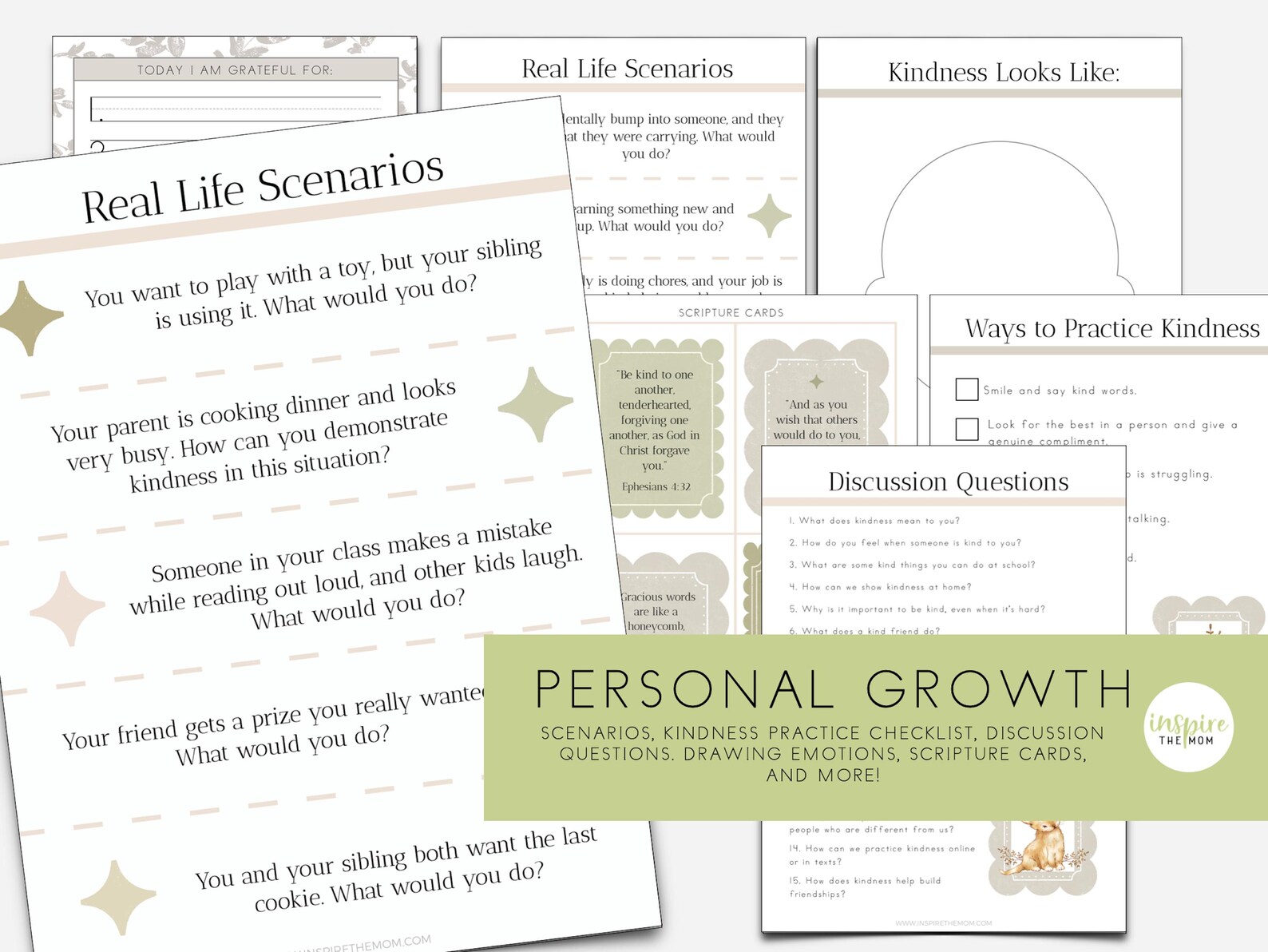 Kindness Character Trait Unit Study for Kids | Prek–4th Grade ...