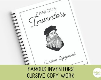 Cursive Handwriting Practice - Etsy