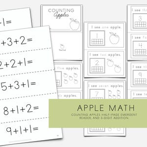 Apple Unit Study | Fall Nature Printables for Prek–2nd | Homeschool or ...
