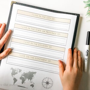 Morning Menu Pages for April, Homeschool Printable, Morning Time ...