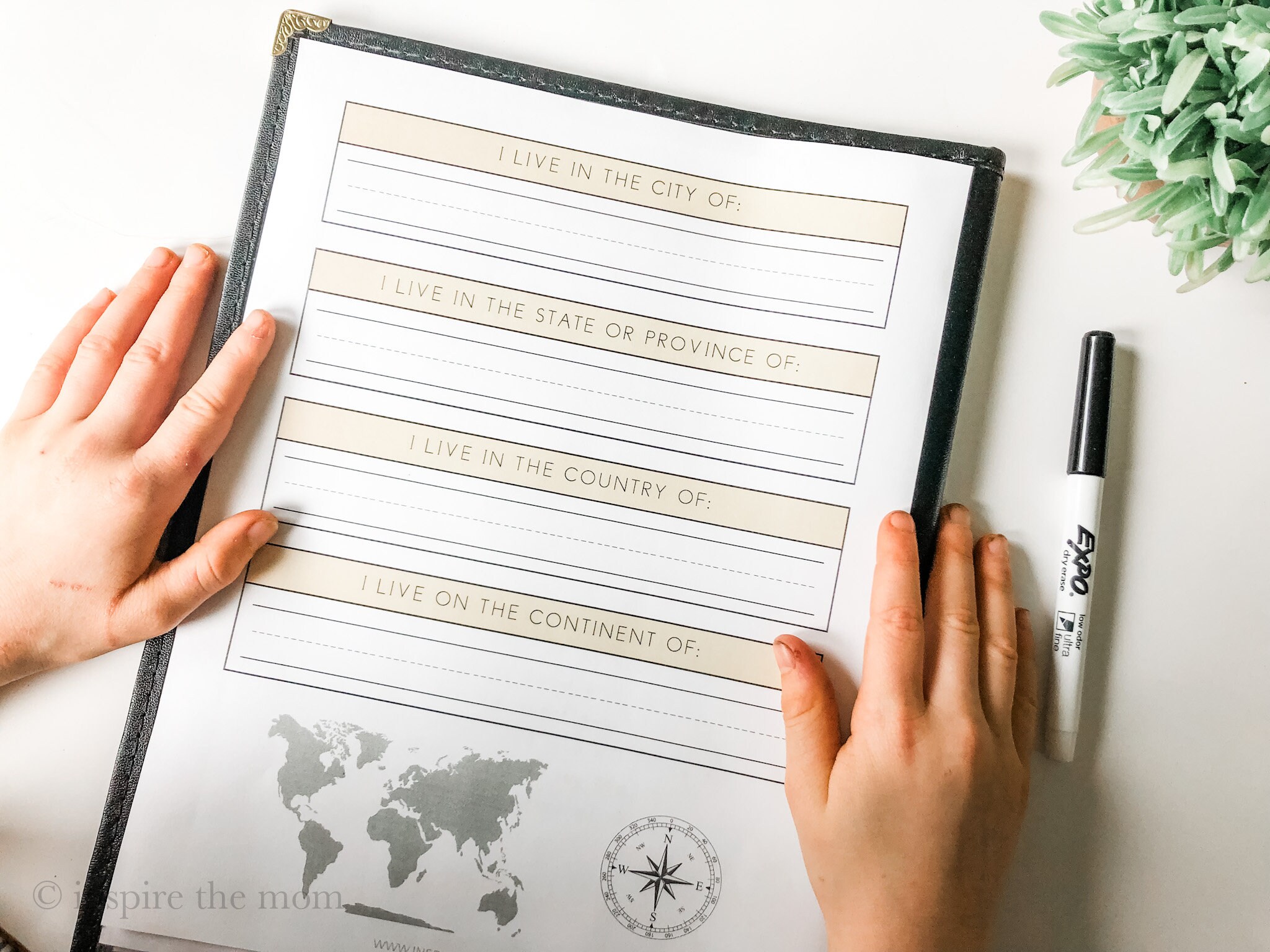 Morning Menu Pages for April, Homeschool Printable, Morning Time ...