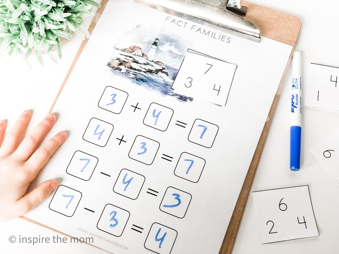 Ocean Animals Math Pack Prek-2nd Ocean Unit Math - Etsy