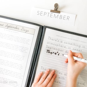 Morning Menu Pages for September | Morning Time Basket | Charlotte ...