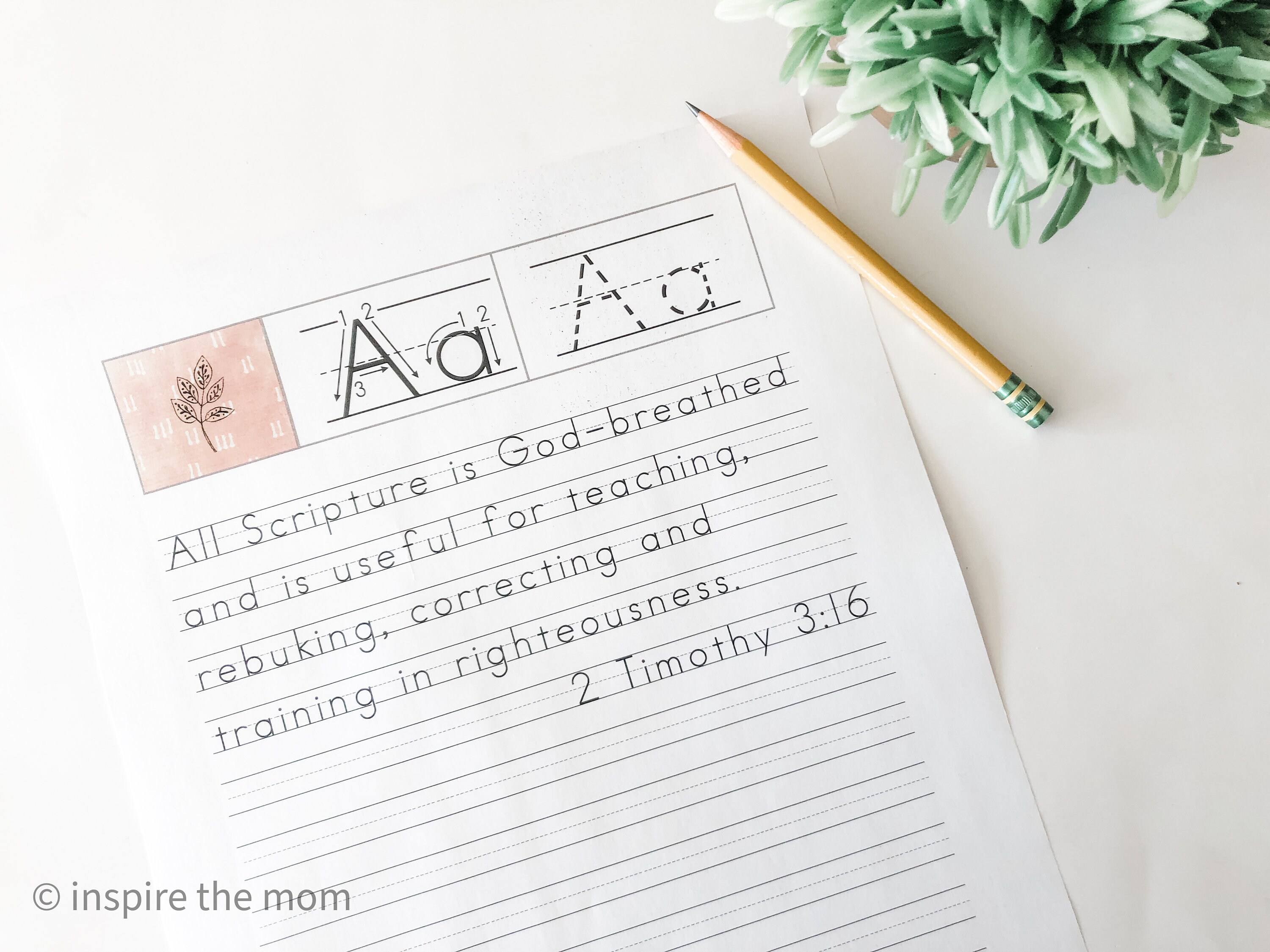 Print Alphabet Bible Verse Copywork Print Copywork Print - Etsy