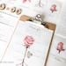 Parts of a Rose Pack Rose Anatomy Science Language Arts - Etsy
