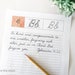 Cursive Alphabet Bible Verse Copywork, Cursive Copywork, Cursive ...