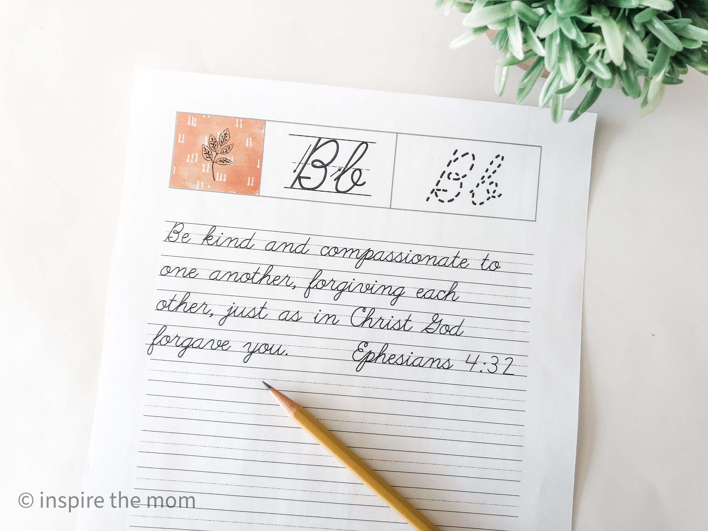 Cursive Alphabet Bible Verse Copywork Cursive Copywork - Etsy