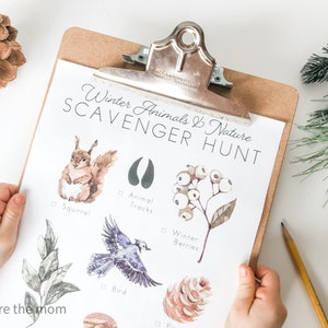 Winter Animals Unit Bundle, Nature Study, Math, Language Arts and ...