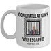 Congratulations You Escaped Coworker Leaving Trump Coffee Mug - Etsy