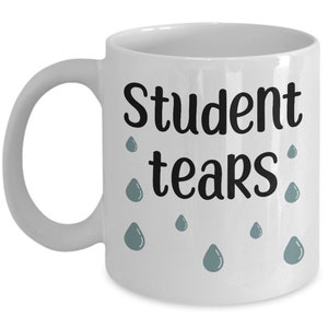 Student Tears Mug Gifts Funny Meme for Her Girlfriend Gift - Etsy
