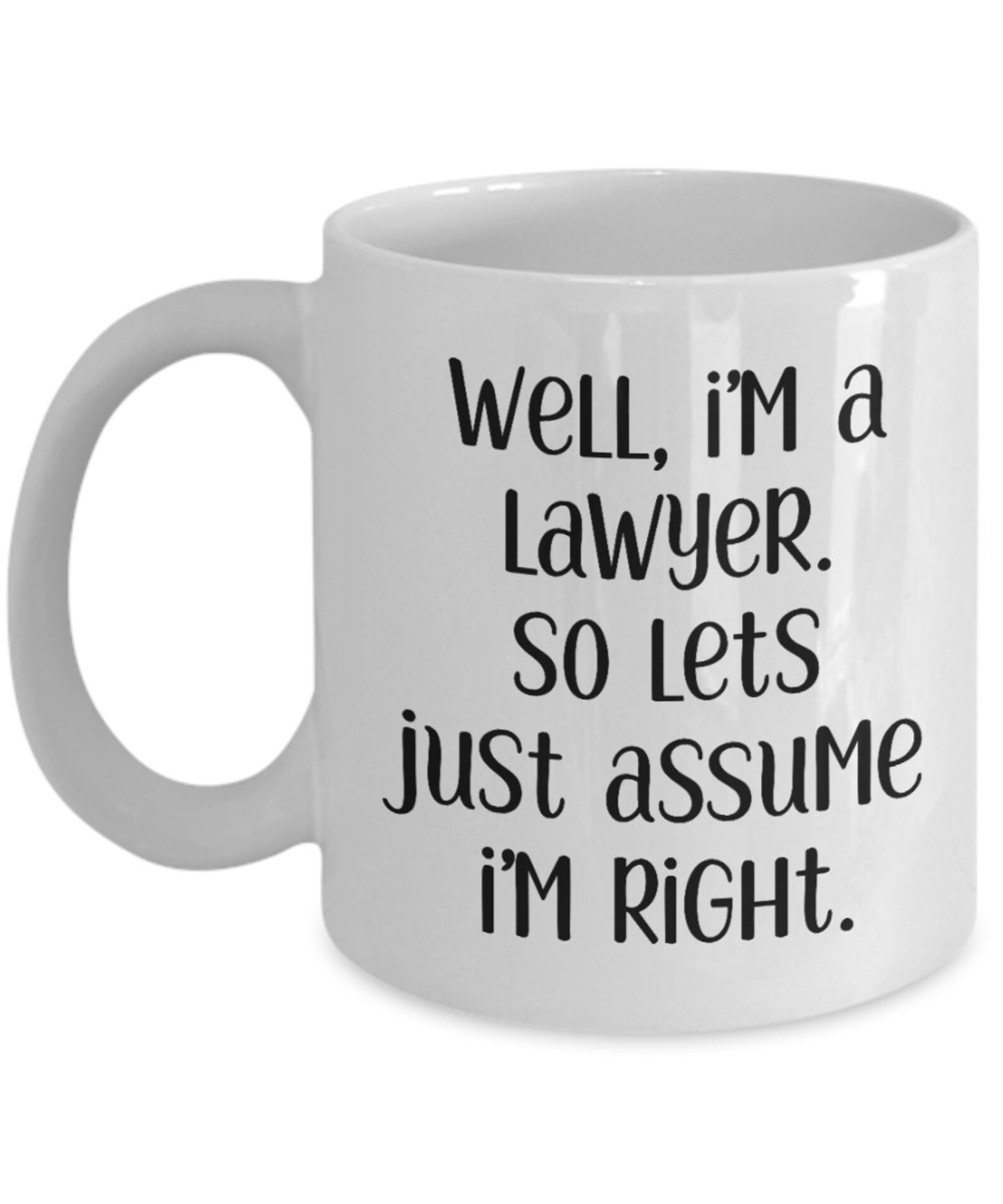 Lawyer Gifts Funny Coffee Mugs for Lawyers Cute Law School Present Gift ...