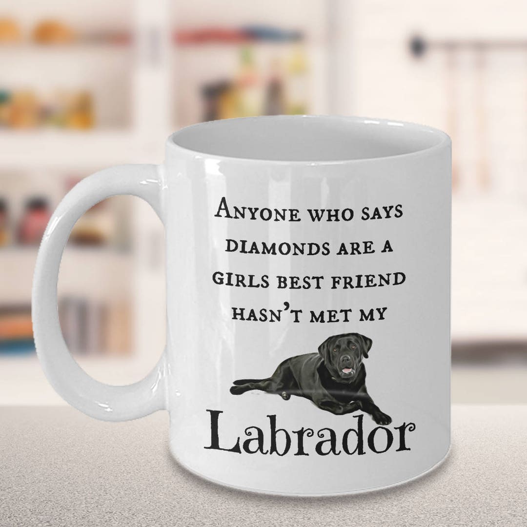 Labrador Retriever Coffee Cup for Pet Owners or Dog Breed Lover I Love ...