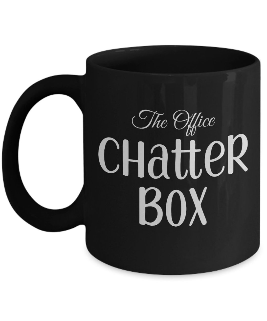 The Office Mug Chatter Box Coworker Gifts Coffee Tea Cup BM2312 - Etsy