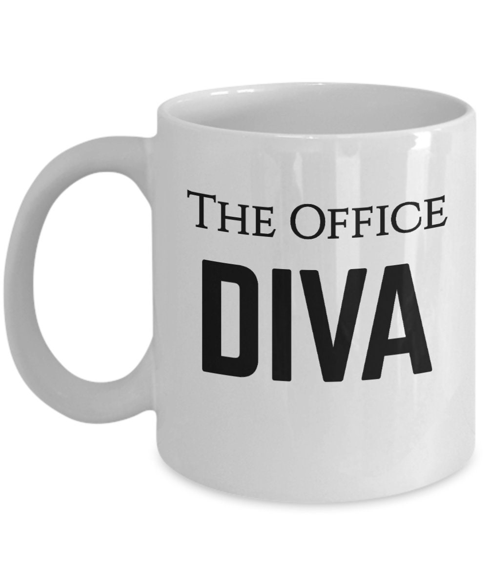 The Office DIVA Coffee Mug - Gifts for Coworkers, Work Colleague ...