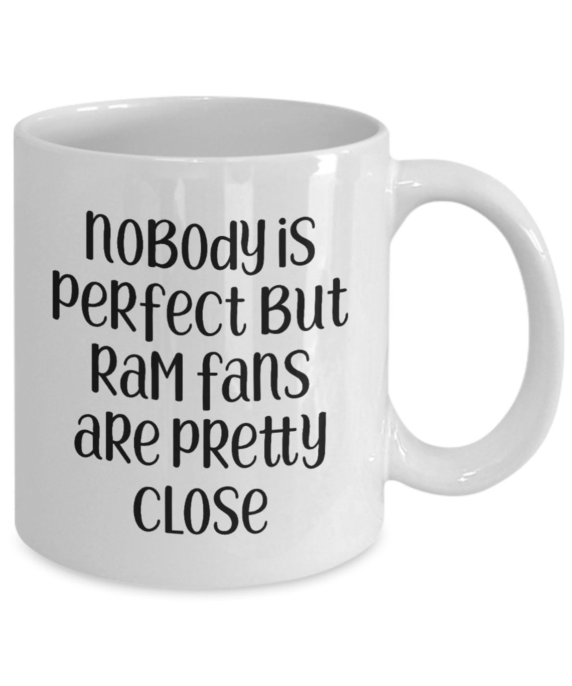 Rams Football Coffee Mug Big Tea Cup Gift Idea for Him Her Men Women ...