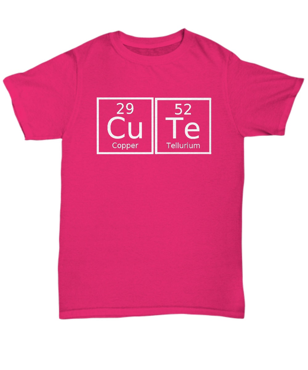 Chemistry Gift, Geek Shirt, Periodic Table Shirt, Chemistry Nerd Unisex ...