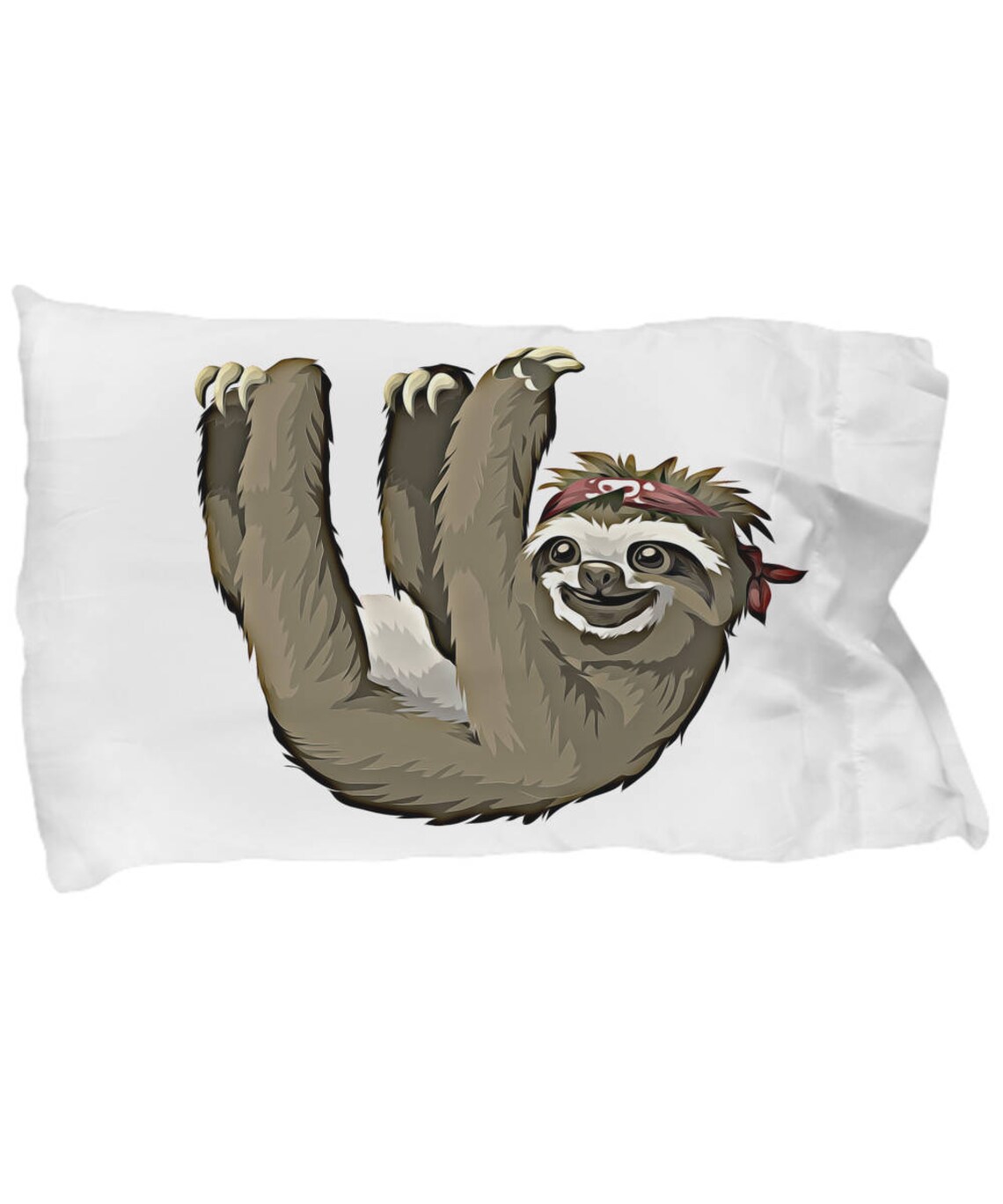 Sloth Pillow Pillowcase Gifts for Bedding Animal Lovers Adult Kids Boys ...